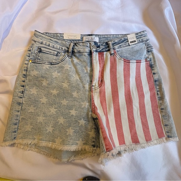 Judy Blue | Shorts | Nwt Judy Blue X Plus Size American Flag Jean ...